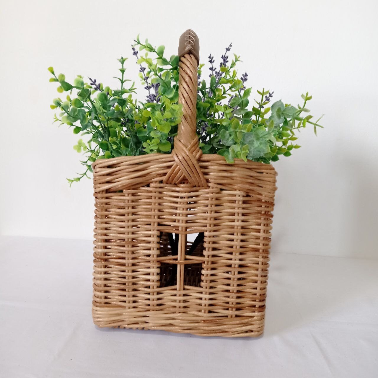Children's Wicker Basket - Wicker Basket - Brown Basket - Wicker Basket ...