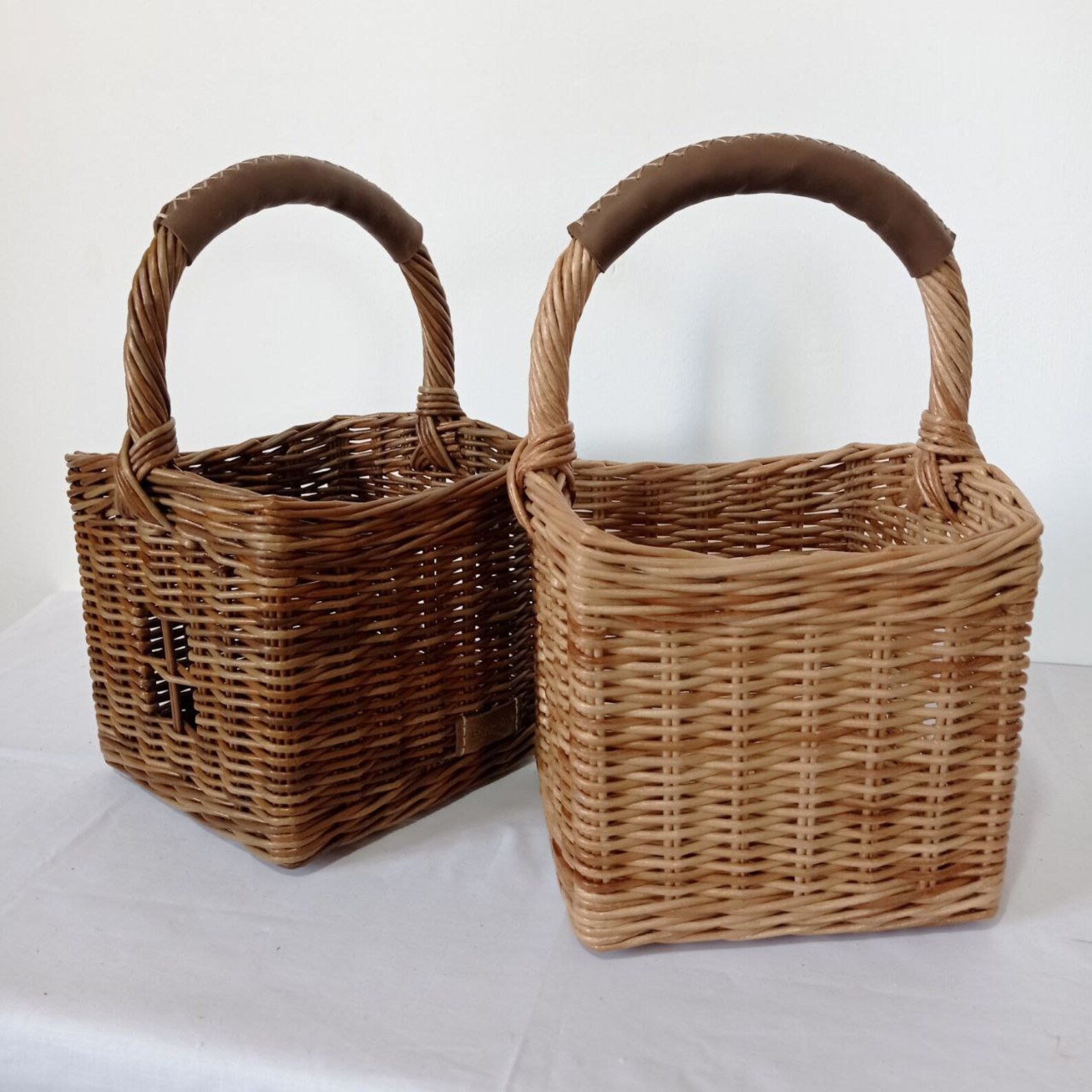 Children's Wicker Basket - Wicker Basket - Brown Basket - Wicker Basket ...