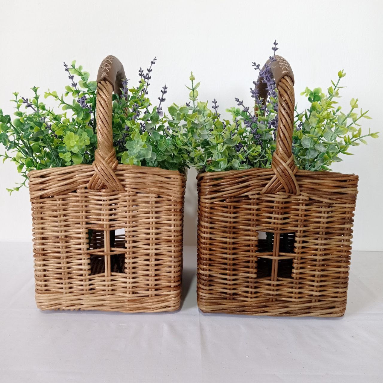 Children's Wicker Basket - Wicker Basket - Brown Basket - Wicker Basket ...