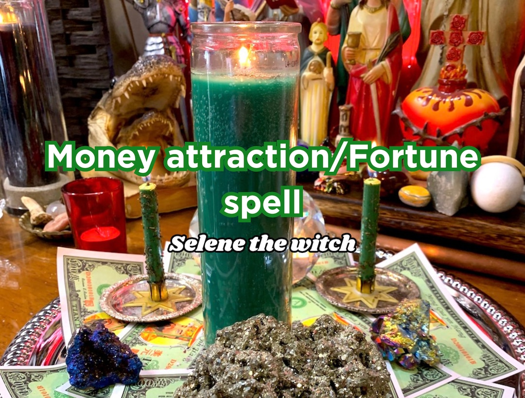 Money Attraction Spell | Wealth & Fortune Magnet | Authentic Abundance ...