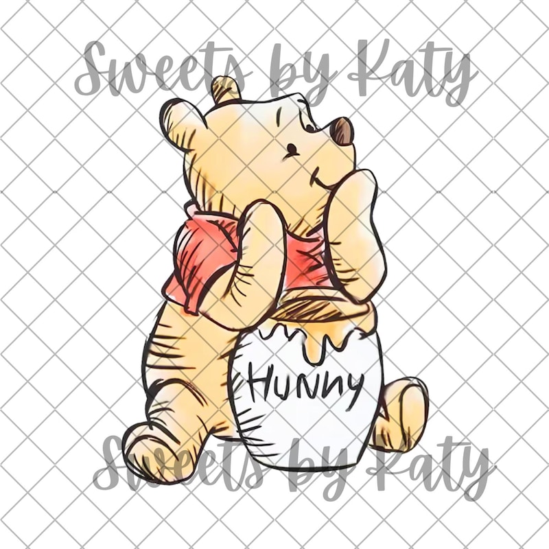 Winnie the Pooh Precut - Etsy