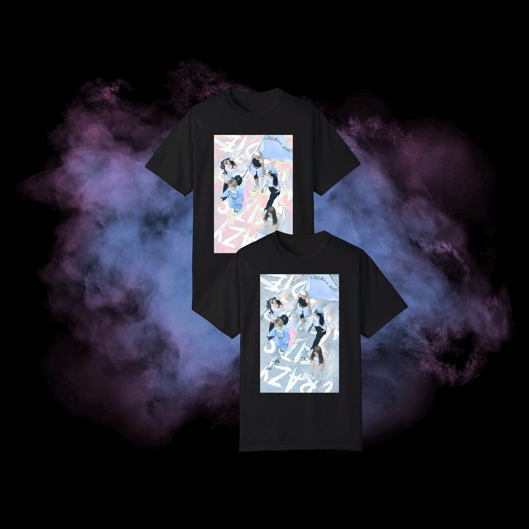 LESSERAFIM Kpop Tee, Crazy Kids, Album Merch, Lesserafim Kpop Concert ...