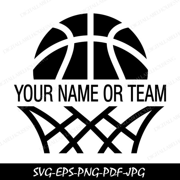 Split Basketball Svg - Etsy