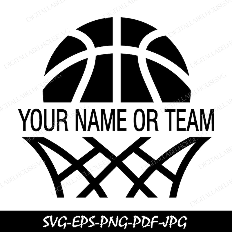 Split Basketball Svg - Etsy