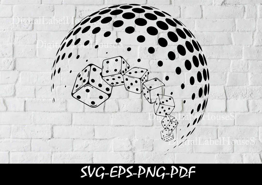 Dice SVG Files | Dice Cut Files | Dice Vector Files | Dice Clip Art ...