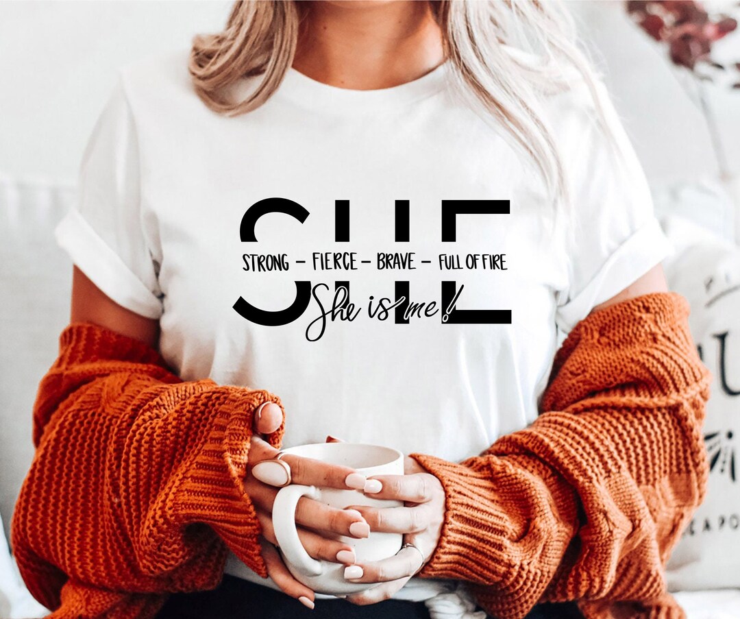 She is SVG, Strong SVG, Fierce SVG, Brave Svg, Full of Fire Svg,she ...