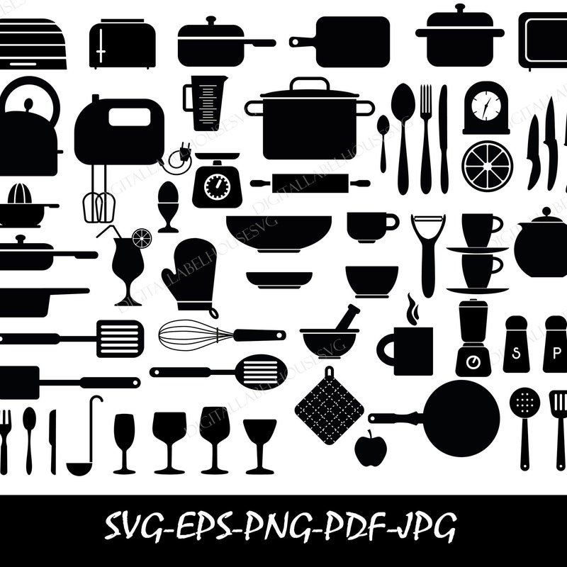 Kitchen Svg - Etsy