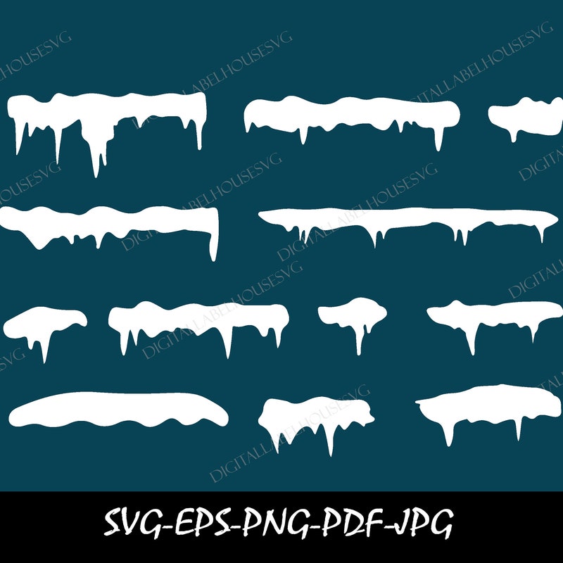 Snow Svg - Etsy