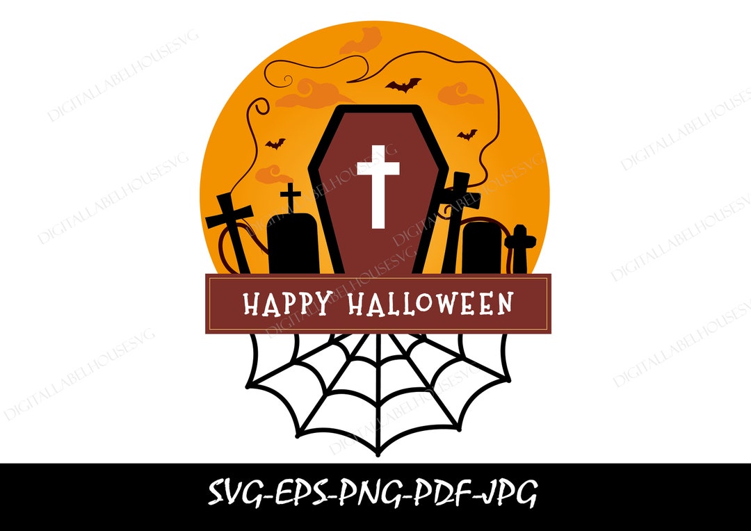 Coffin SVG Files Halloween SVG Cut Files Coffin Casket - Etsy