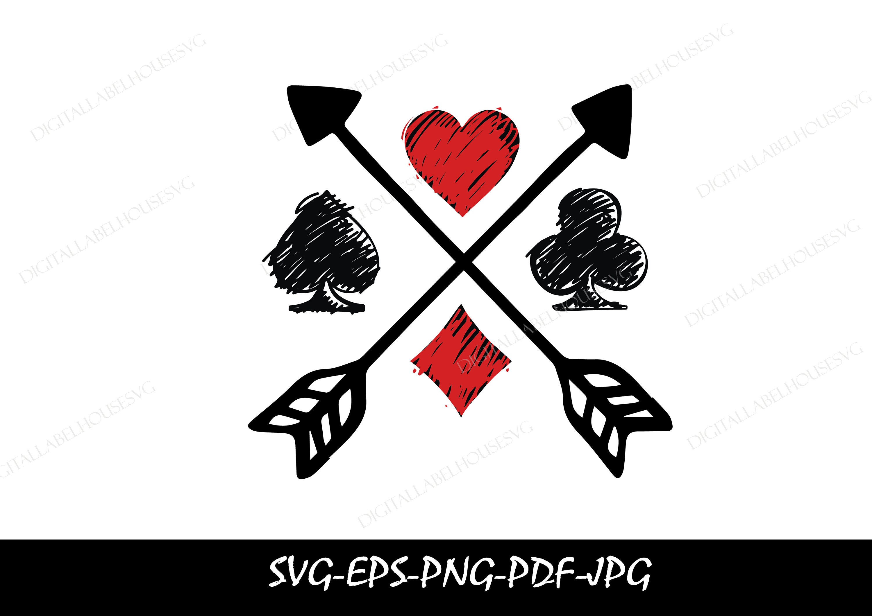 Royal Flush Spade SVG PNG, Playing Cards Svg, Gambling, Card Clip Art ...