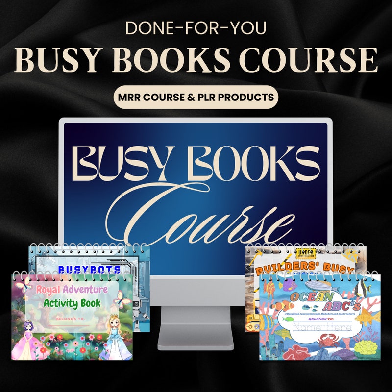 Busy Books - Etsy