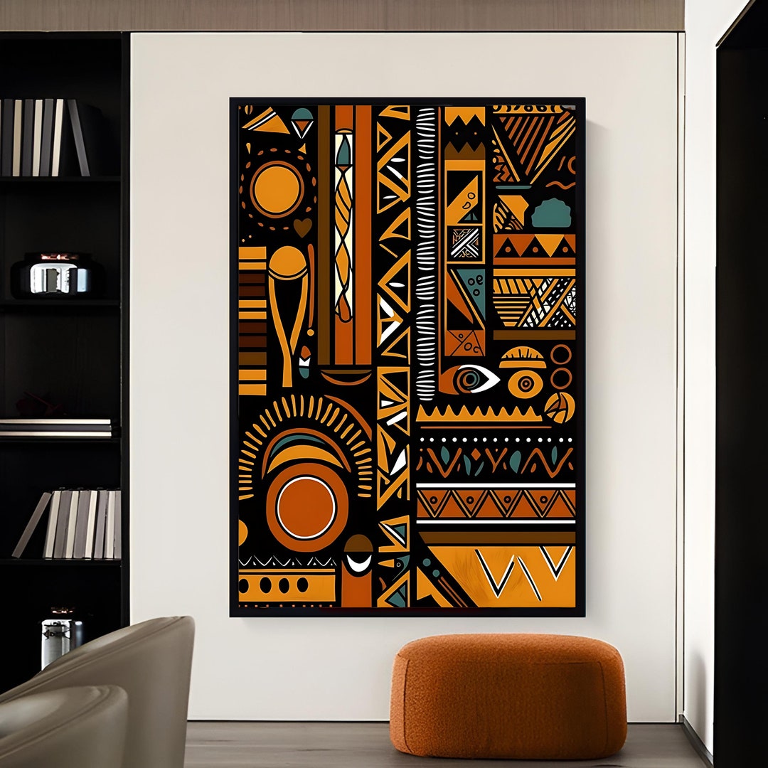 African American Culture Wall Decor, African Artwork Wall Decor ...