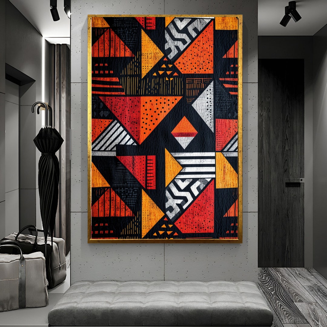 Abstract African, African Art African Pattern Home Decoration Office ...
