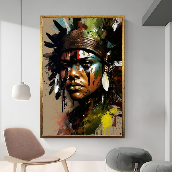 Female Warrior - Etsy