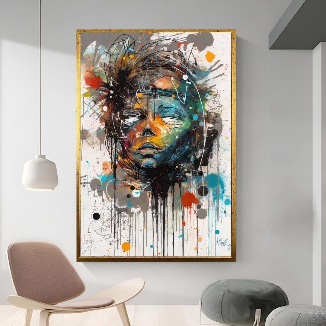 Abstract Wall Art, Depression Art, Intricate Wall Art, Surrealism Wall ...