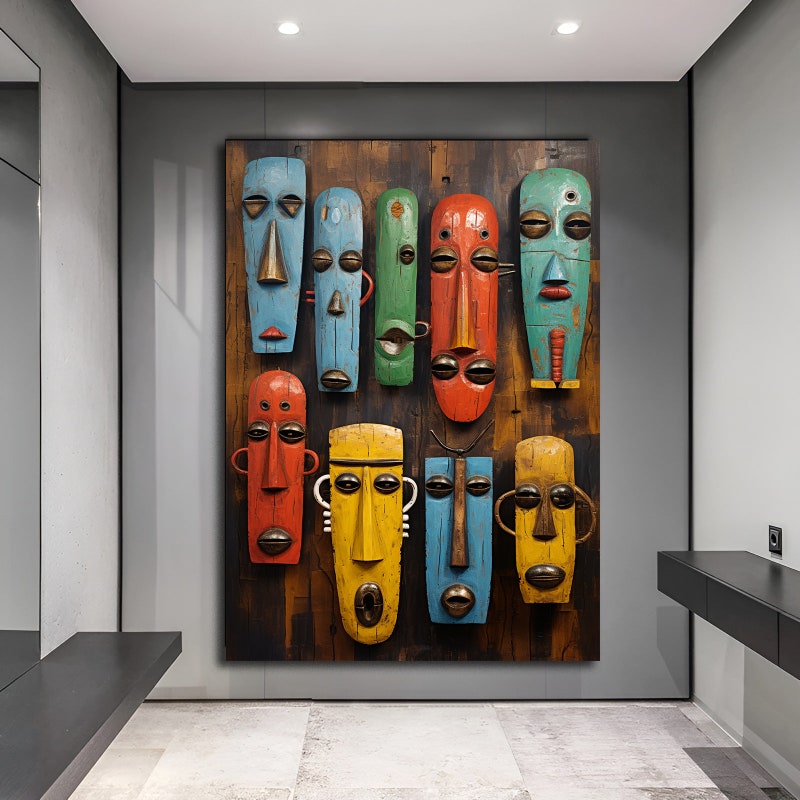 African Wall Decor - Etsy