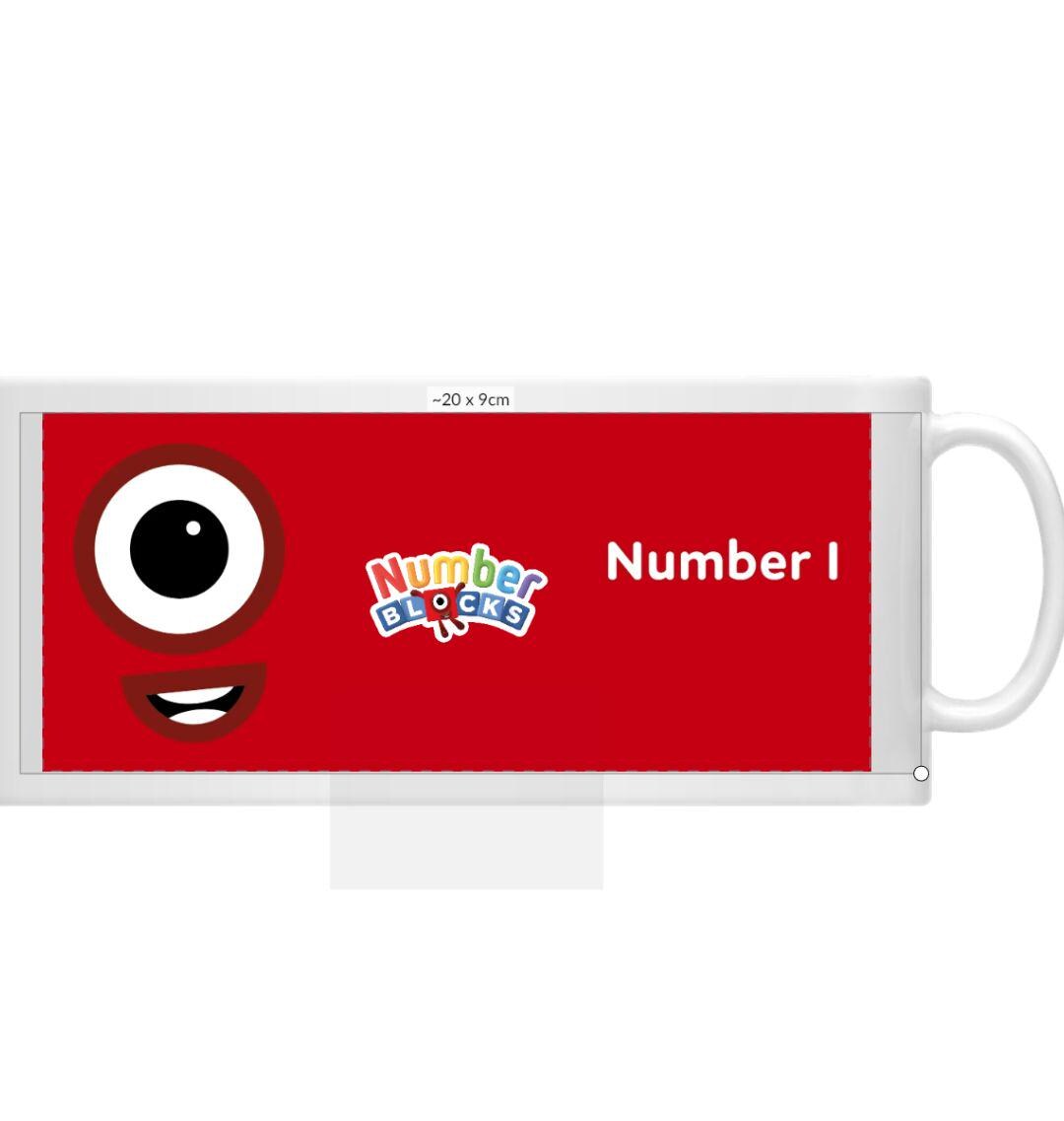 Numberblocks Number One Mug - Etsy