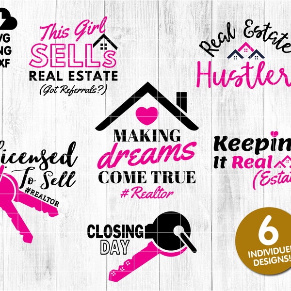 Real Estate Svg - Etsy