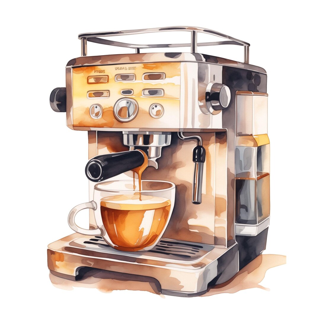 16 Coffee Machine Clipart Coffee Maker Graphics Espresso Machine Art ...