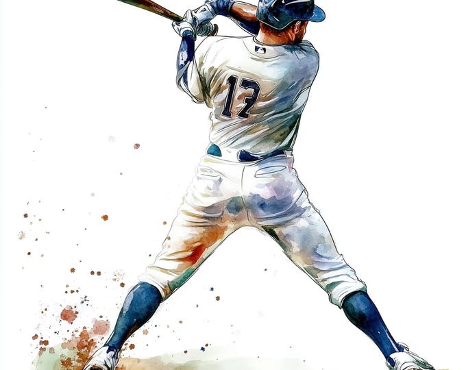 25 Baseball Player Digital Clipart | High-resolution | Sports-themed ...