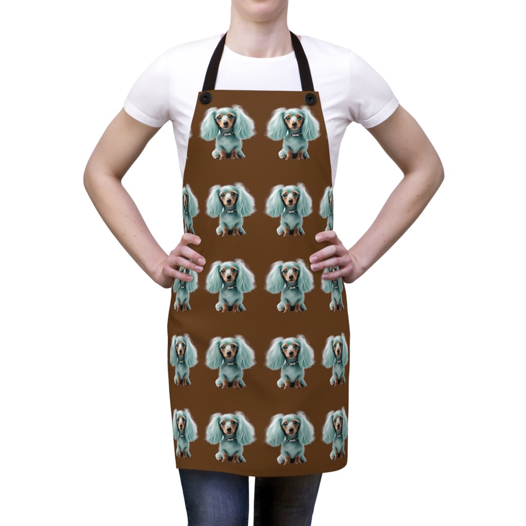 Dachshund Cooking Apron, A.I. Design, Unique Gift for Cooking Lovers ...
