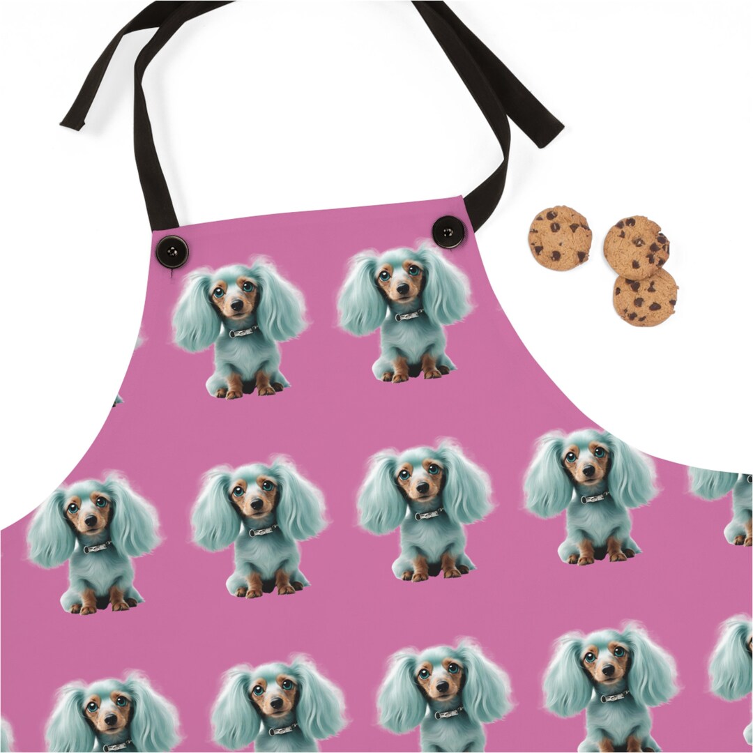 Dachshund Cooking Apron, A.I. Design, Unique Gift for Cooking Lovers ...