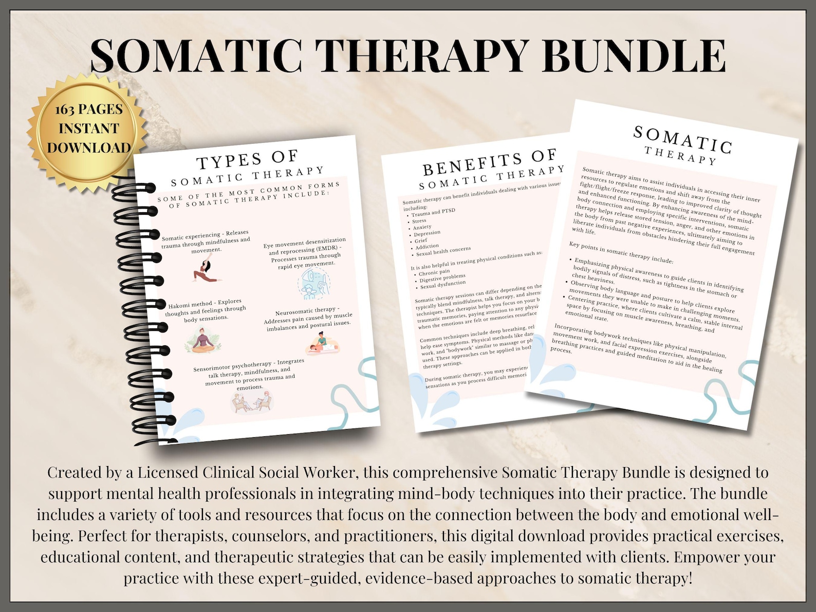 Somatic Therapy Bundle, Somatic Healing & Exercises, Emotional ...