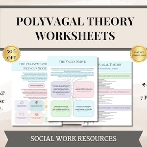Polyvagal Theory Emotional Regulation Hierarchy Ladder,nervous System ...