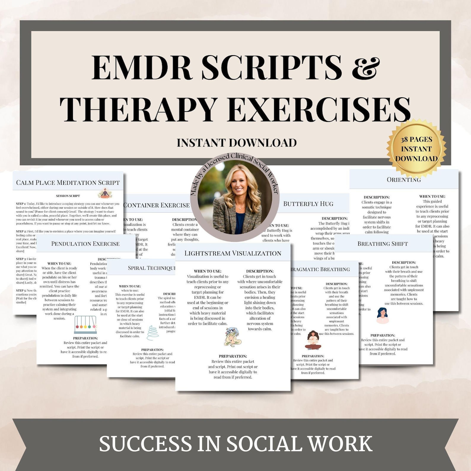 EMDR Scripts Phase 1-8, Eye Movement Psychotherapy, Eye Movement ...