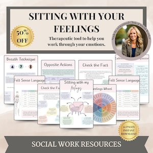 Acceptance and Commitment Therapy Mega Bundle Worksheets, ACT Metaphors ...