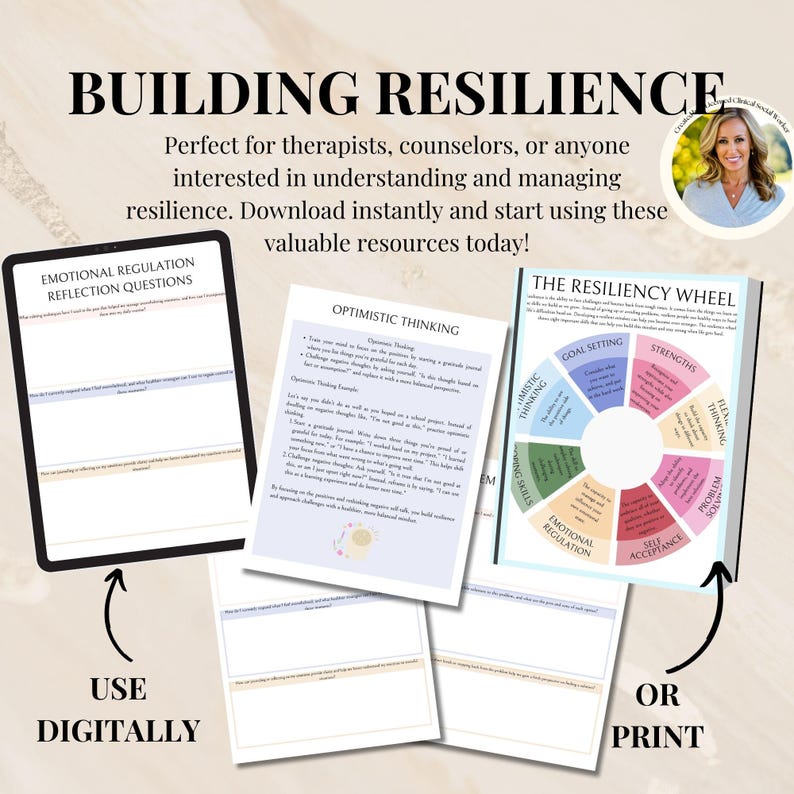 Building Emotional Resilience Resiliency Wheel, Building Resilience ...