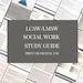 LCSW/LMSW Study Guide, ASWB Exam Tool, Complete Lcsw Lmsw Exam Study ...