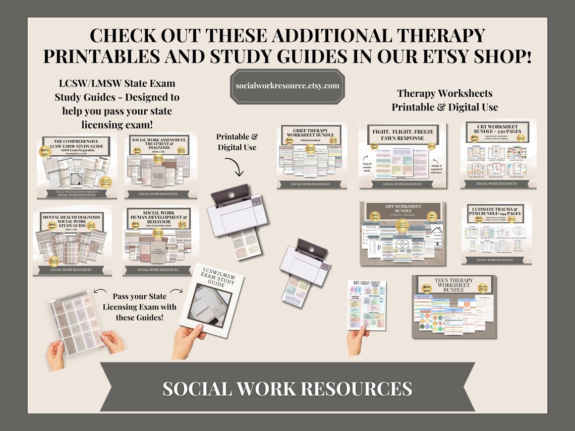 Trauma-informed Therapy Questions, Trauma Therapy Questions Bundle ...