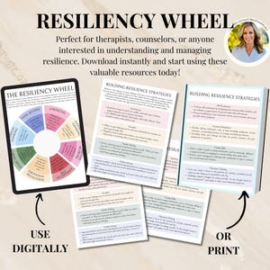 Building Emotional Resilience Resiliency Wheel, Building Resilience ...
