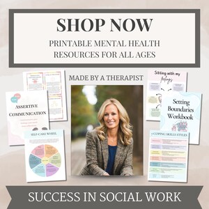 Growth Mindset Childrens Therapy Workbook for Kids Teens, Emotional ...