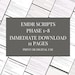 EMDR Scripts Phase 1-8, Eye Movement Psychotherapy, Eye Movement ...