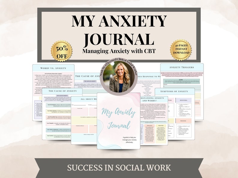 Therapy Worksheet Bundle, Self-help Therapy Bundle. Self-care Coping ...