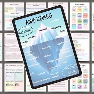 Executive Functioning Worksheets,adhd Worksheets,kids Teen Coping ...