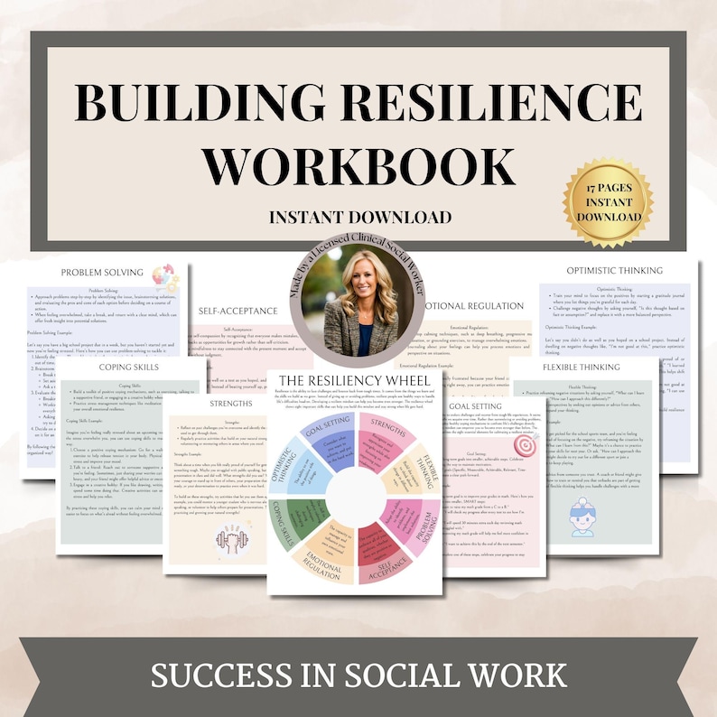Building Emotional Resilience Resiliency Wheel, Building Resilience ...