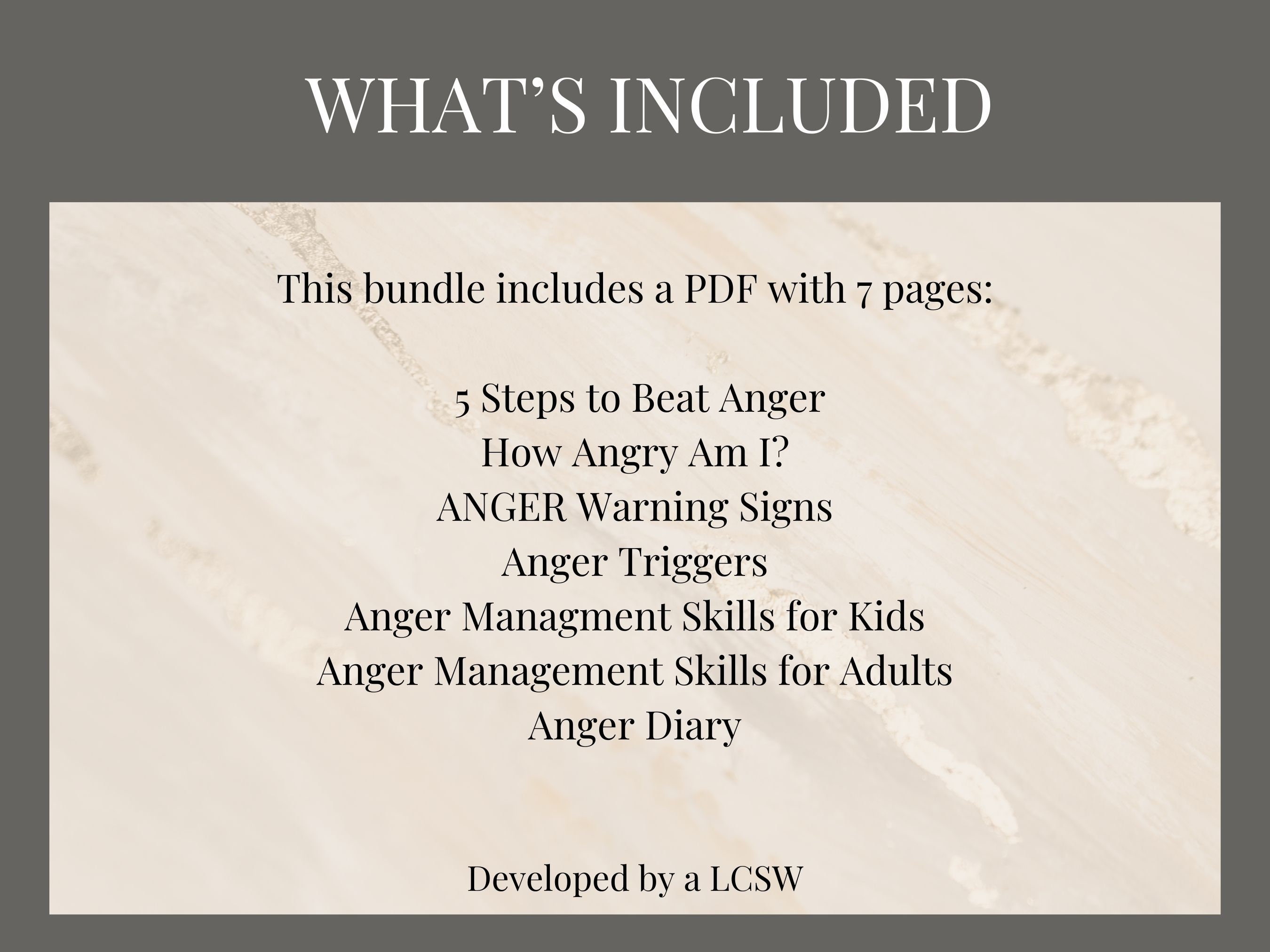 Anger Management Worksheets, Mental Health Worksheets, Self-help ...