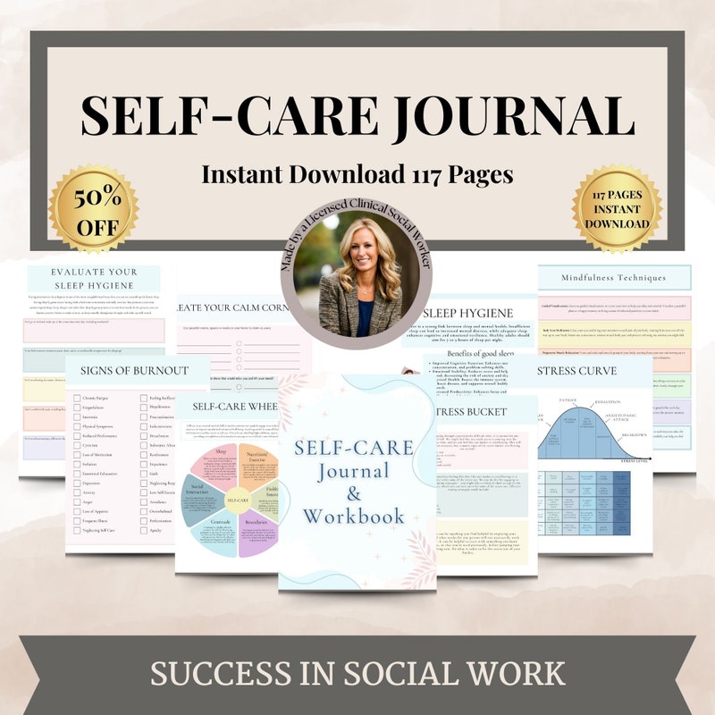 Burnout Guided Journal - Etsy