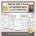 Depression Worksheets, Therapy Worksheets, Therapist Tools, Anxiety ...