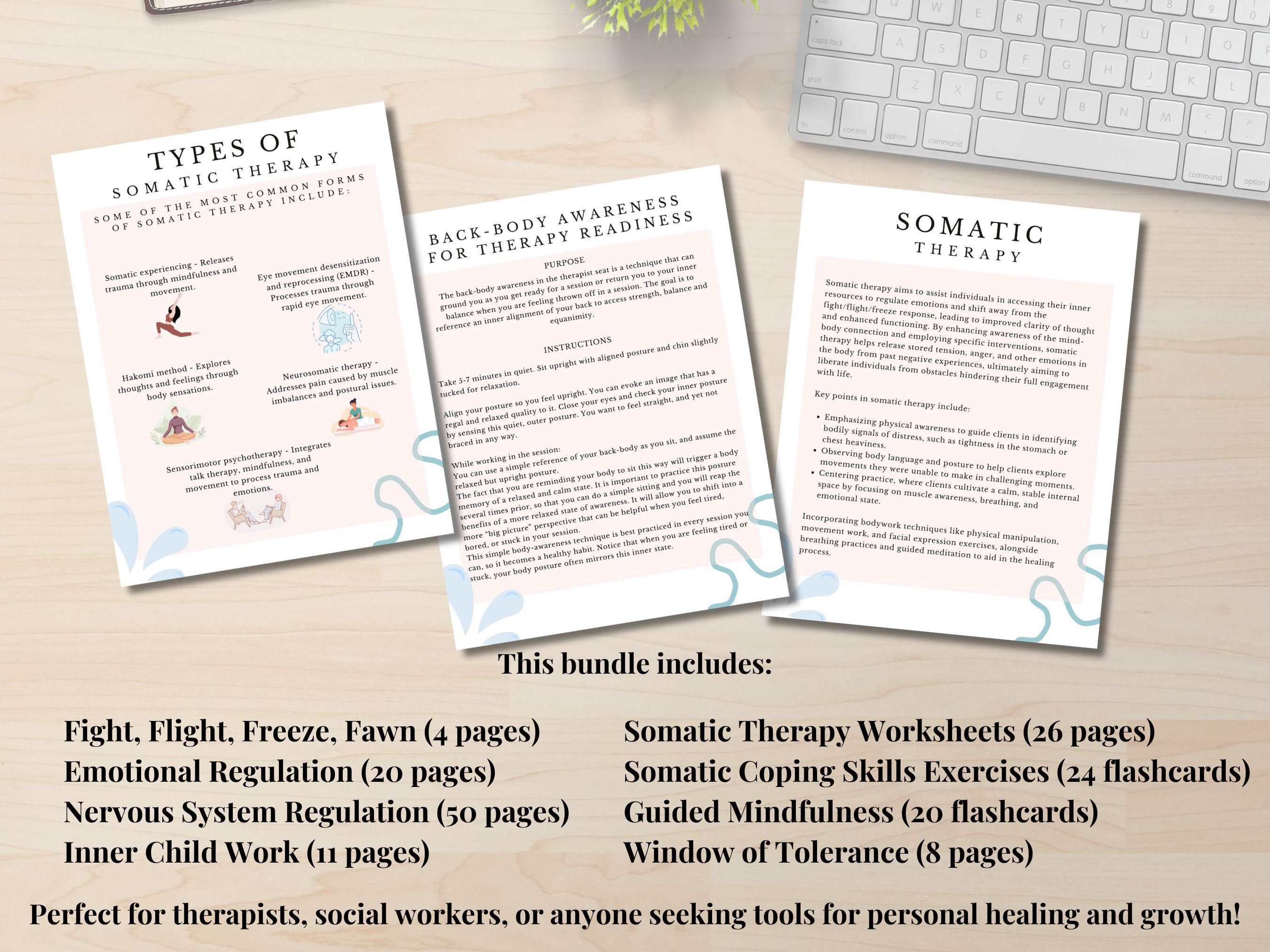 Somatic Therapy Bundle, Somatic Healing & Exercises, Emotional ...