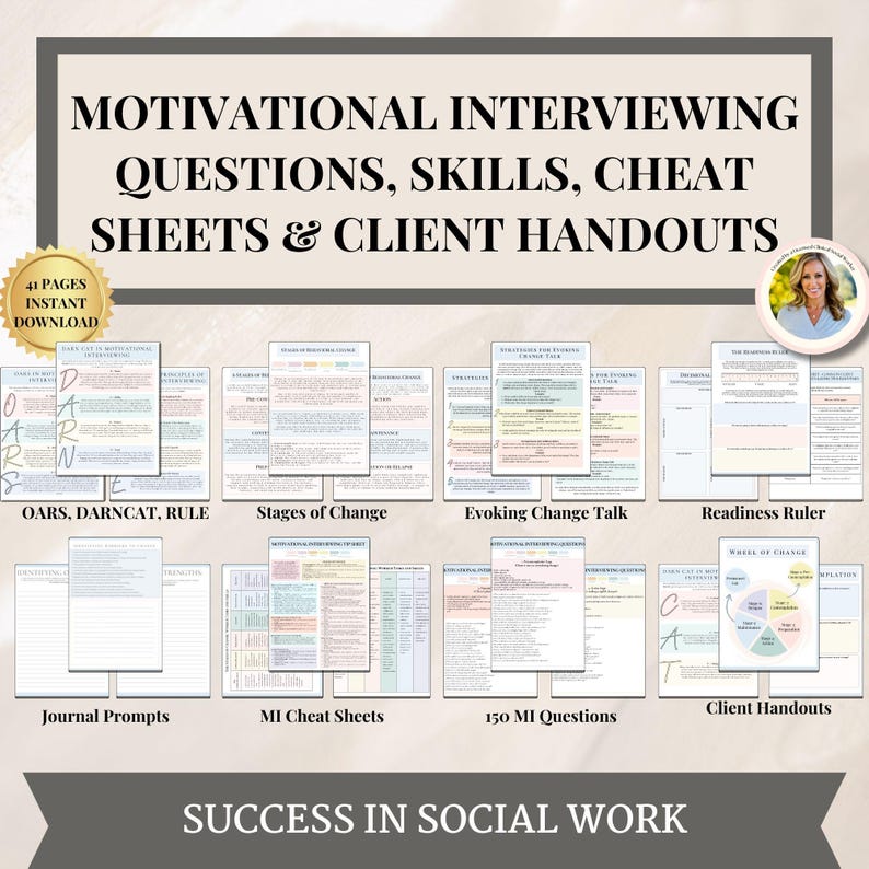 Motivational Interviewing Stages of Change, Motivational Interviewing ...