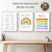 Set of 8 Calm Corner Posters Office Decor School Psychologist Wall Art ...