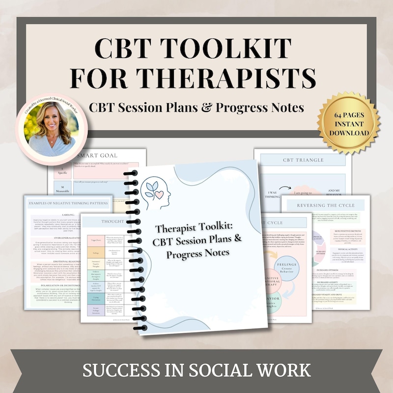 Clinical Cbt Worksheets - Etsy UK