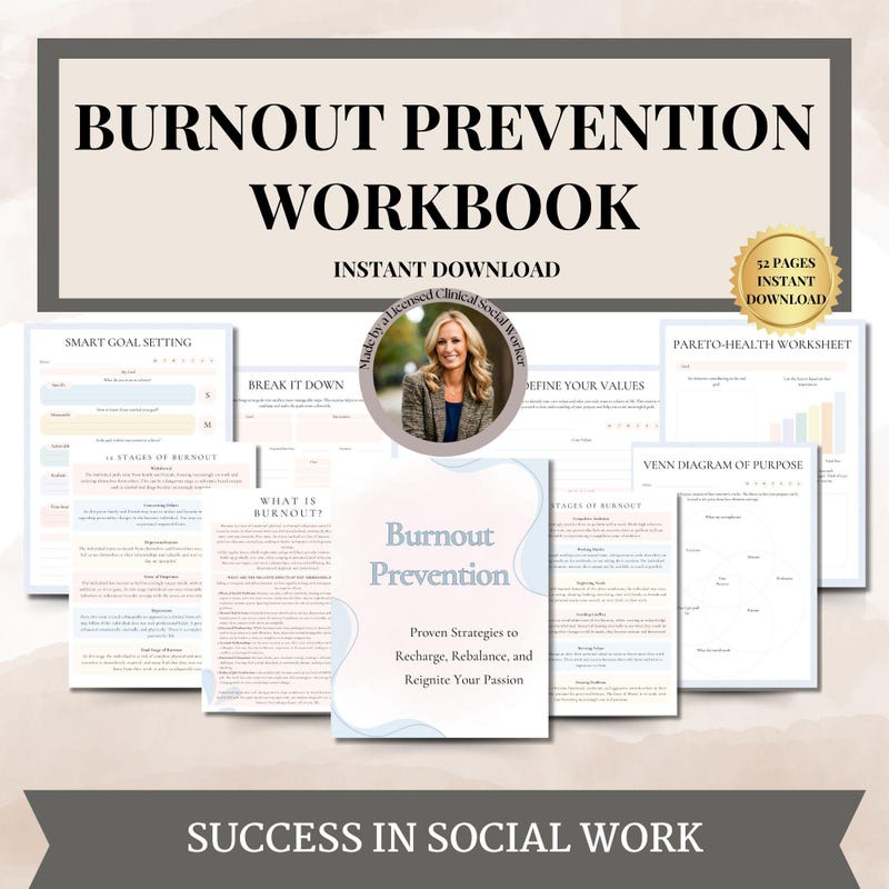 Work Burnout Journal - Etsy