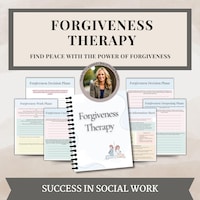 Forgiveness Therapy Worksheets, Self Help Self Growth Worksheets, Self ...