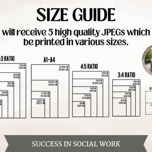 Set of 8 Counseling Posters Office Decor School Psychologist Wall Art ...