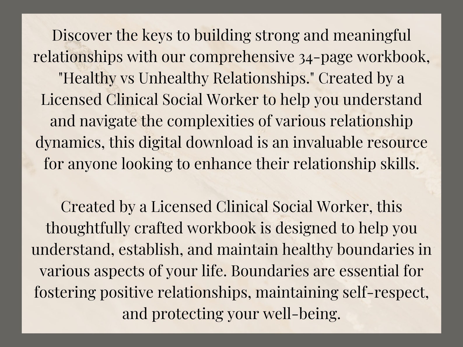 Healthy Vs Unhealthy Relationships Workbook, Teen Therapy Worksheets ...